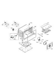 Bosch HIIP054U/01 Range Parts | Diagrams & OEM Fast Ship