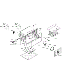 Bosch HEIP054U/03 Range Parts | Diagrams & OEM Fast Ship