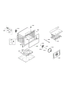 Bosch HEI8054U/01 Range Parts | Diagrams & OEM Fast Ship