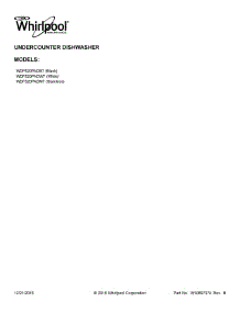 Whirlpool WDF520PADM7 Dishwasher Parts | Diagrams & OEM Fast Ship