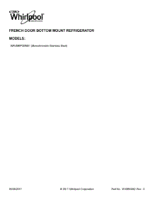 Whirlpool WRV986FDEM01 Refrigerator Parts | Diagrams & OEM Fast Ship
