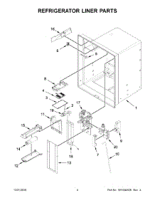 Whirlpool WRX735SDHZ00 Refrigerator Parts | Diagrams & OEM Fast Ship