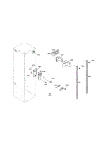 Thermador KBUIT4855E/03 Side-By-Side Refrigerator Parts | Diagrams ...