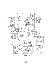 Briggs & Stratton 10T802-0708-EA Lawn & Garden Engine Parts | Diagrams ...