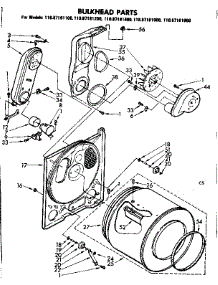 Sears 11087161100 Dryer Parts | Diagrams & OEM Fast Ship