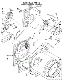 Sears 11087870910 Dryer Parts | Diagrams & OEM Fast Ship