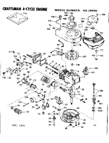 Craftsman 143294092 Lawn & Garden Engine Parts | Diagrams & OEM Fast Ship