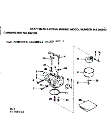 Craftsman 143700012 Lawn & Garden Engine Parts | Diagrams & OEM Fast Ship
