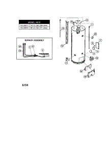 Kenmore 153338071 Gas Water Heater Parts | Diagrams & OEM Fast Ship