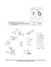 Briggs & Stratton 204412-0163-01 Lawn & Garden Engine Parts | Diagrams ...