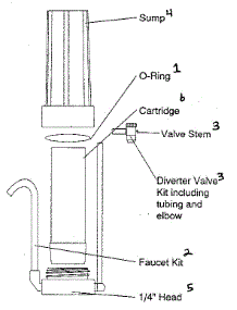 Ametek 3475 Faucet Water Filter Parts | Diagrams & OEM Fast Ship