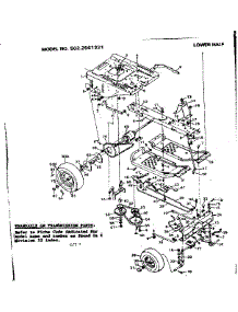 Craftsman 5022561321 Front-Engine Lawn Tractor Parts | Diagrams & OEM ...