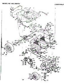 Craftsman 502256142 Front-Engine Lawn Tractor Parts | Diagrams & OEM ...