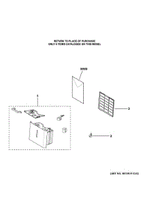 Ge ADHL35LAQ2 Dehumidifier Parts | Diagrams & OEM Fast Ship