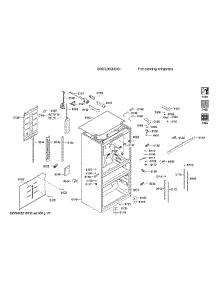 Bosch B36CL80SNS/01 Bottom-Mount Refrigerator Parts | Diagrams & OEM ...