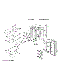 Bosch B36CT80SNS/01 Bottom-Mount Refrigerator Parts | Diagrams & OEM ...