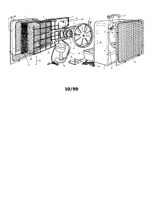 Essick BFC2000 Evaporative Cooler Parts | Diagrams & OEM Fast Ship