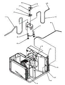 Caloric C122B/P1184102R Room Air Conditioner Parts | Diagrams & OEM ...