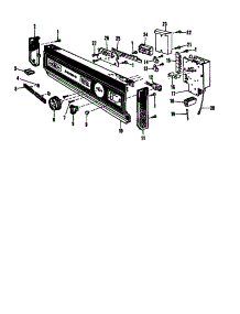 Caloric DCR-225-1L-OM Dishwasher Parts | Diagrams & OEM Fast Ship