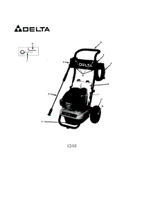 Delta DT2400CS Gas Pressure Washer Parts | Diagrams & OEM Fast Ship