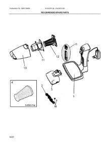 Electrolux EHVS3510AR Upright Vacuum Parts | Diagrams & OEM Fast Ship