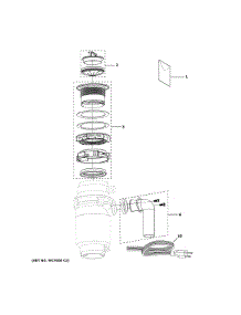 Ge GFC525N Garbage Disposal Parts | Diagrams & OEM Fast Ship