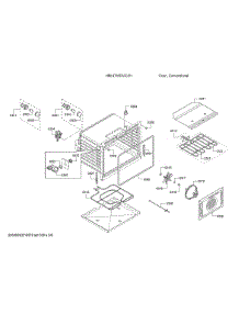 Bosch HBL87M53UC/01 Electric Wall Oven Parts | Diagrams & OEM Fast Ship