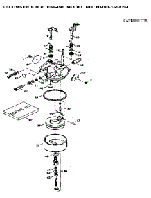 Tecumseh HM80-155426L Lawn & Garden Engine Parts | Diagrams & OEM Fast Ship