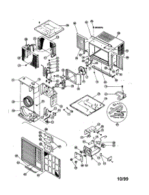 HQ2201GH Quasar Room Air Conditioner Parts Diagrams & Free Repair Help ...