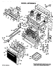 GE JBP26G*F2 Electric Range Parts | Diagrams & OEM Fast Ship