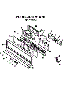 Ge JKP27G*H1 Electric Wall Oven Parts | Diagrams & OEM Fast Ship