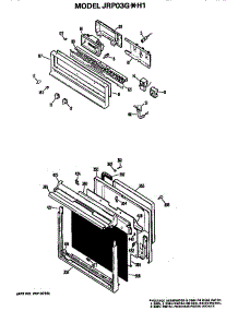 Ge JRP03G*H1 Electric Wall Oven Parts | Diagrams & OEM Fast Ship