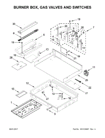Kitchenaid KGCU462VSS02 Gas Cooktop Parts | Diagrams & OEM Fast Ship
