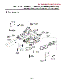 Lg LDF5545SS/00 Dishwasher Parts | Diagrams & OEM Fast Ship