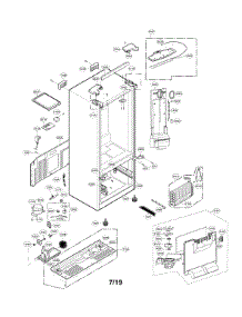 Lg LFCS22520S/01 Bottom-Mount Refrigerator Parts | Diagrams & OEM Fast Ship
