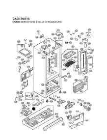 Lg LFX25973ST/02 Bottom-Mount Refrigerator Parts | Diagrams & OEM Fast Ship