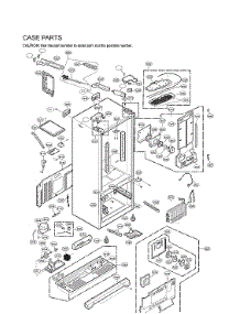 Lg LFX28978SW/04 Bottom-Mount Refrigerator Parts | Diagrams & OEM Fast Ship