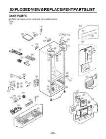 Lg LFXS26596S/01 Bottom-Mount Refrigerator Parts | Diagrams & OEM Fast Ship