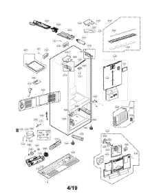 Lg LFXS28596M/00 Bottom-Mount Refrigerator Parts | Diagrams & OEM Fast Ship