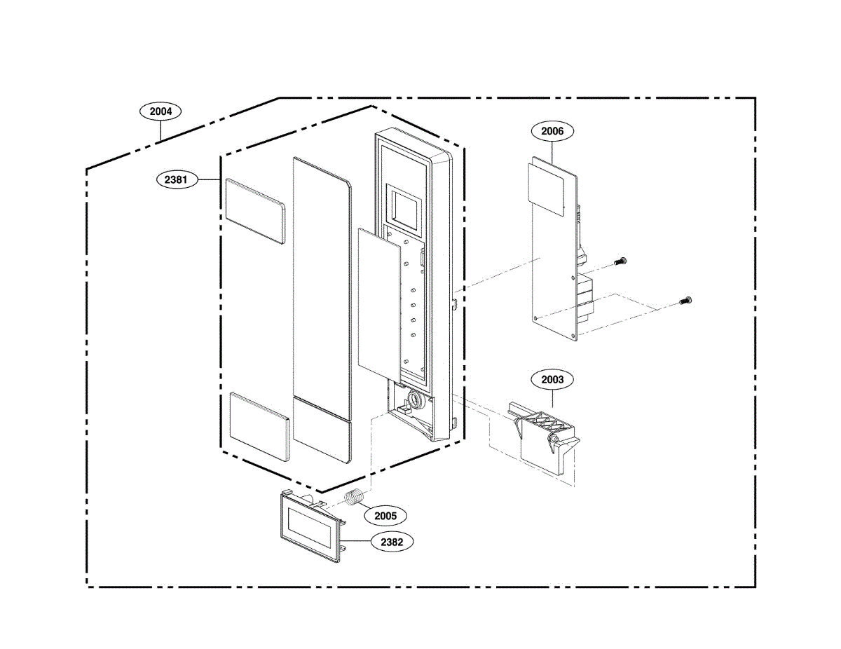 Parts for Lg LMC2075ST/00: Control Panel Parts - AppliancePartsPros.com