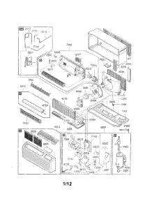 Lg LP070HED Heating Cooling Combined Unit Parts | Diagrams & OEM Fast Ship