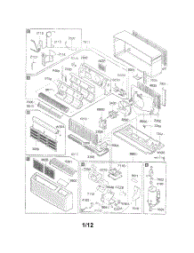 Lg LP070HED1 Heating Cooling Combined Unit Parts | Diagrams & OEM Fast Ship