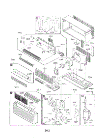 Lg LP120CED Heating Cooling Combined Unit Parts | Diagrams & OEM Fast Ship