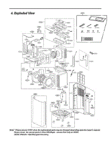 Lg LP1210BXR/00 Room Air Conditioner Parts | Diagrams & OEM Fast Ship