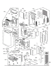 Lg LP1419IVSM/00 Room Air Conditioner Parts | Diagrams & OEM Fast Ship