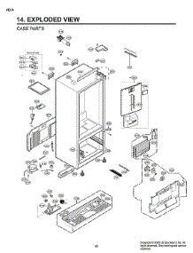 Lg LRDCS2603S/00 Bottom-Mount Refrigerator Parts | Diagrams & OEM Fast Ship