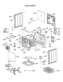 Lg LREL6323S/01 Electric Range Parts | Diagrams & OEM Fast Ship