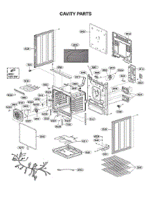 Lg LREL6325F/00 Electric Range Parts | Diagrams & OEM Fast Ship
