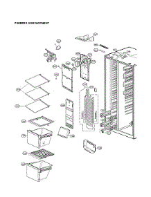 Lg LSXC22396S/02 Side-By-Side Refrigerator Parts | Diagrams & OEM Fast Ship