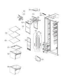 Lg LSXS26326S/02 Side-By-Side Refrigerator Parts | Diagrams & OEM Fast Ship